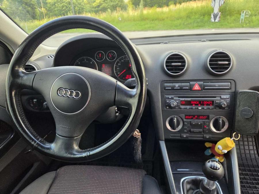 Sarkans Audi A3 2003 Kauņa, ar dzinēja tilpumu 1.97 L un nobraukumu 367 tūkst. km par 1250 €, foto 15 vietnē AUTOMOTO.COM.LV