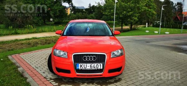 Red Audi A3 2004 in Cesis, with an engine capacity of 1.60 L and mileage of 273 thousand km for 2400 €, photo 2 on AUTOMOTO.COM.LV