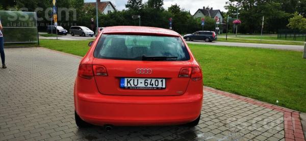 Red Audi A3 2004 in Cesis, with an engine capacity of 1.60 L and mileage of 273 thousand km for 2400 €, photo 3 on AUTOMOTO.COM.LV