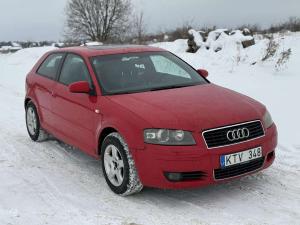 Sarkans Audi A3 2004 Viļņa, ar dzinēja tilpumu 1.97 L un nobraukumu 450 tūkst. km par 1350 €, foto 2 vietnē AUTOMOTO.COM.LV
