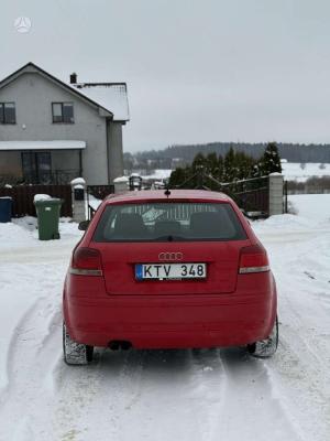 Sarkans Audi A3 2004 Viļņa, ar dzinēja tilpumu 1.97 L un nobraukumu 450 tūkst. km par 1350 €, foto 6 vietnē AUTOMOTO.COM.LV