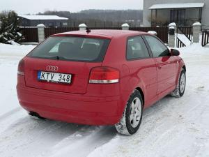 Sarkans Audi A3 2004 Viļņa, ar dzinēja tilpumu 1.97 L un nobraukumu 450 tūkst. km par 1350 €, foto 7 vietnē AUTOMOTO.COM.LV