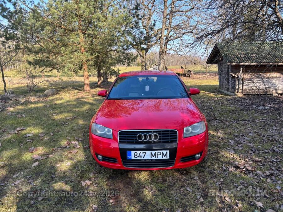 Красный Ауди А3 2004 в Вильянди, объемом двигателя 2.00 л и пробегом 376 тыс. км за 1450 €, фото 8 на AUTOMOTO.COM.LV