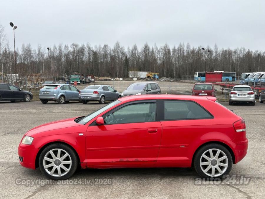 Red Audi A3 2004 in Rapla, with an engine capacity of 2.00 L and mileage of 376 thousand km for 1600 €, photo 2 on AUTOMOTO.COM.LV