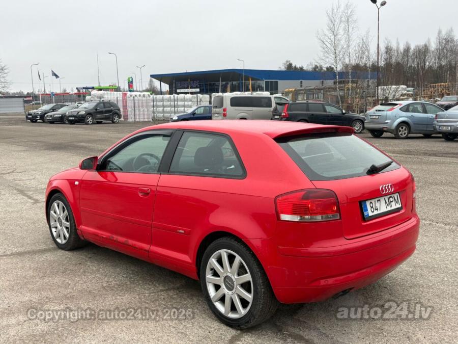 Red Audi A3 2004 in Rapla, with an engine capacity of 2.00 L and mileage of 376 thousand km for 1600 €, photo 3 on AUTOMOTO.COM.LV