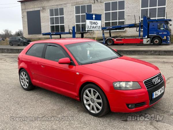 Red Audi A3 2004 in Rapla, with an engine capacity of 2.00 L and mileage of 376 thousand km for 1600 €, photo 4 on AUTOMOTO.COM.LV