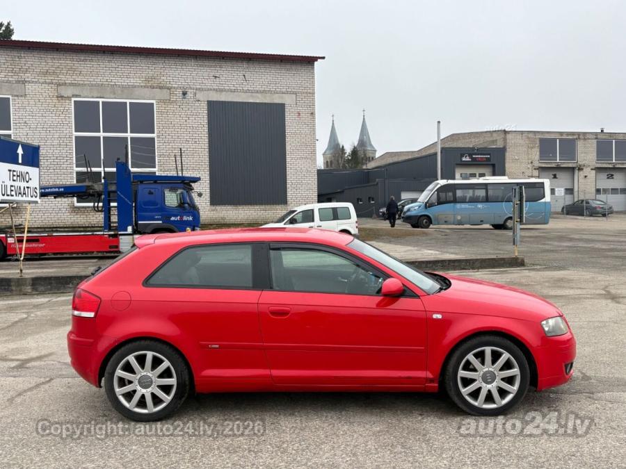 Red Audi A3 2004 in Rapla, with an engine capacity of 2.00 L and mileage of 376 thousand km for 1600 €, photo 5 on AUTOMOTO.COM.LV