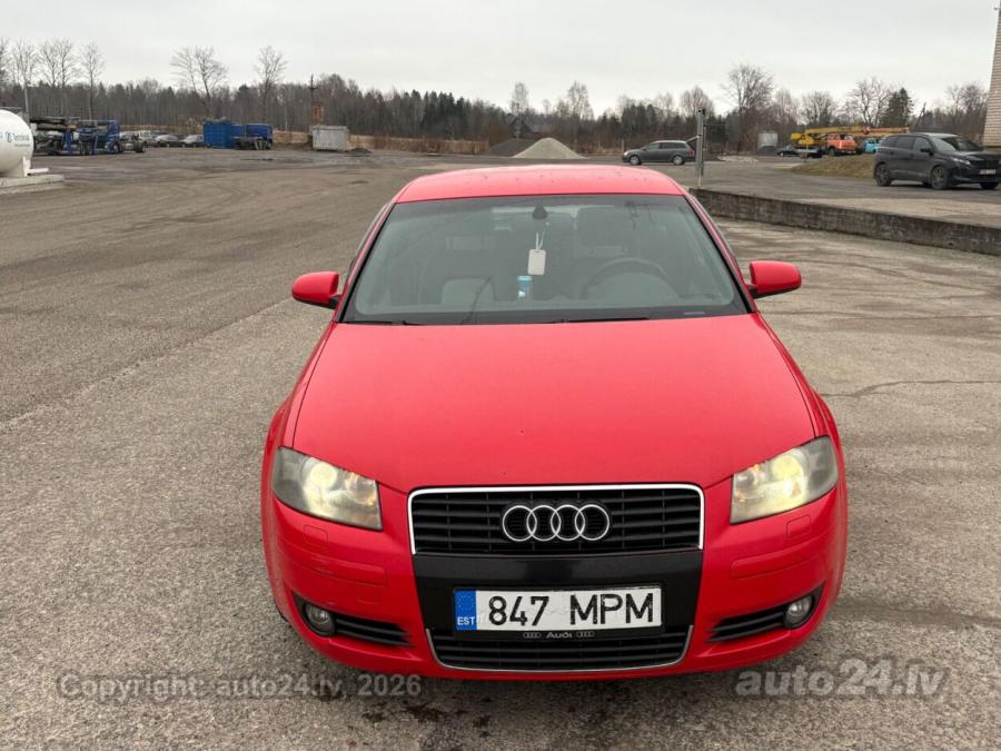 Red Audi A3 2004 in Rapla, with an engine capacity of 2.00 L and mileage of 376 thousand km for 1600 €, photo 7 on AUTOMOTO.COM.LV