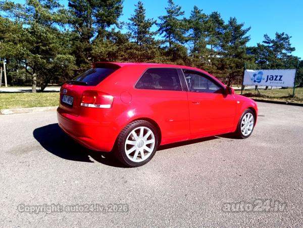 Red Audi A3 2004 in Tallinn, with an engine capacity of 2.00 L and mileage of 371 thousand km for 2499 €, photo 3 on AUTOMOTO.COM.LV