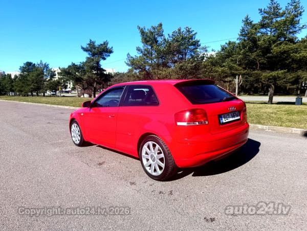 Red Audi A3 2004 in Tallinn, with an engine capacity of 2.00 L and mileage of 371 thousand km for 2499 €, photo 4 on AUTOMOTO.COM.LV