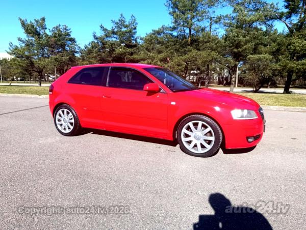 Red Audi A3 2004 in Tallinn, with an engine capacity of 2.00 L and mileage of 371 thousand km for 2499 €, photo 5 on AUTOMOTO.COM.LV