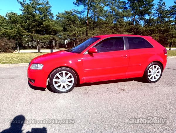 Red Audi A3 2004 in Tallinn, with an engine capacity of 2.00 L and mileage of 371 thousand km for 2499 €, photo 6 on AUTOMOTO.COM.LV