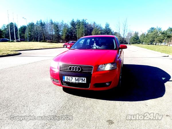 Red Audi A3 2004 in Tallinn, with an engine capacity of 2.00 L and mileage of 371 thousand km for 2499 €, photo 7 on AUTOMOTO.COM.LV