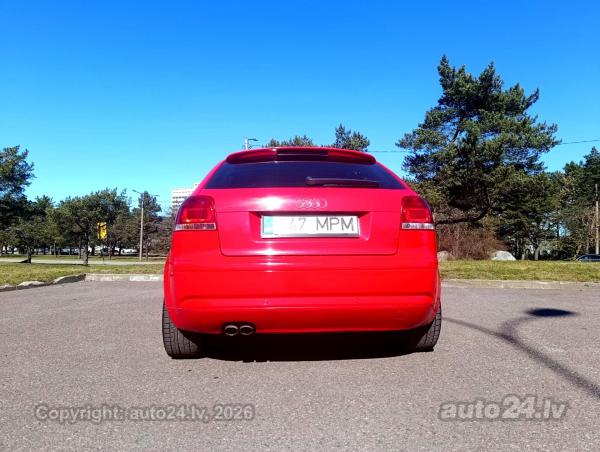 Red Audi A3 2004 in Tallinn, with an engine capacity of 2.00 L and mileage of 371 thousand km for 2499 €, photo 8 on AUTOMOTO.COM.LV