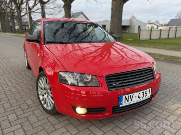 Red Audi A3 2004 in Valmiera, with an engine capacity of 3.20 L and mileage of 240 thousand km for 3330 €, photo 2 on AUTOMOTO.COM.LV