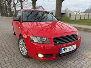 Sarkans Audi A3 2004 Valmiera, ar dzinēja tilpumu 3.20 L un nobraukumu 240 tūkst. km par 3330 €, foto 3 vietnē AUTOMOTO.COM.LV