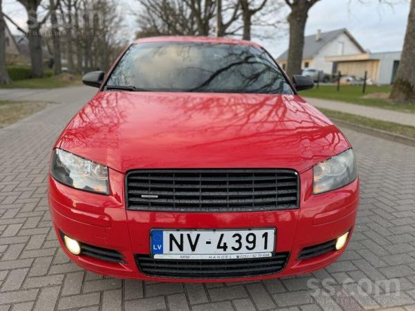 Red Audi A3 2004 in Valmiera, with an engine capacity of 3.20 L and mileage of 240 thousand km for 3330 €, photo 5 on AUTOMOTO.COM.LV