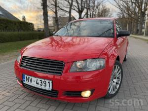 Sarkans Audi A3 2004 Valmiera, ar dzinēja tilpumu 3.20 L un nobraukumu 240 tūkst. km par 3330 €, foto 8 vietnē AUTOMOTO.COM.LV