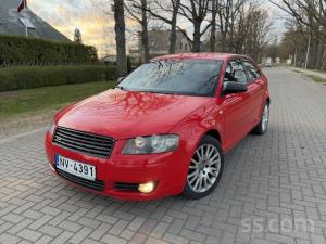 Sarkans Audi A3 2004 Valmiera, ar dzinēja tilpumu 3.20 L un nobraukumu 240 tūkst. km par 3330 €, foto 9 vietnē AUTOMOTO.COM.LV