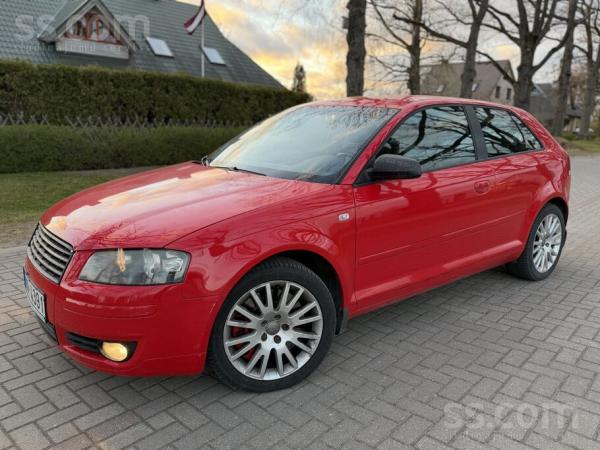 Red Audi A3 2004 in Valmiera, with an engine capacity of 3.20 L and mileage of 240 thousand km for 3330 €, photo 10 on AUTOMOTO.COM.LV