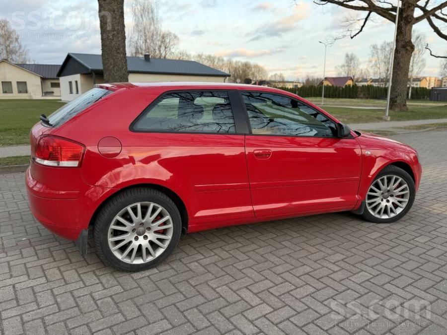 Sarkans Audi A3 2004 Valmiera, ar dzinēja tilpumu 3.20 L un nobraukumu 240 tūkst. km par 3330 €, foto 20 vietnē AUTOMOTO.COM.LV