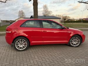 Sarkans Audi A3 2004 Valmiera, ar dzinēja tilpumu 3.20 L un nobraukumu 240 tūkst. km par 3330 €, foto 21 vietnē AUTOMOTO.COM.LV
