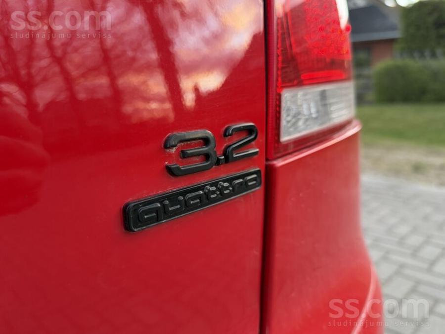 Sarkans Audi A3 2004 Valmiera, ar dzinēja tilpumu 3.20 L un nobraukumu 240 tūkst. km par 3330 €, foto 35 vietnē AUTOMOTO.COM.LV