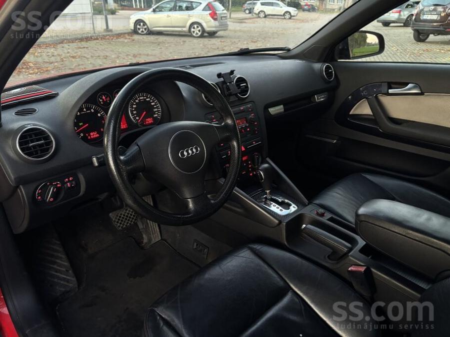 Красный Ауди А3 2004 в Валмиера, объемом двигателя 3.20 л и пробегом 242 тыс. км за 3500 €, фото 20 на AUTOMOTO.COM.LV