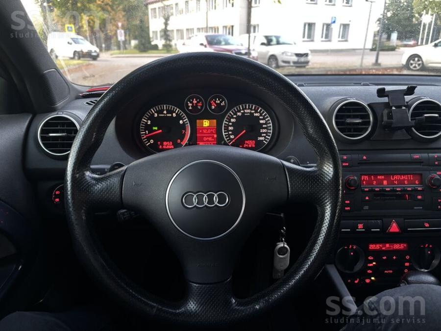 Красный Ауди А3 2004 в Валмиера, объемом двигателя 3.20 л и пробегом 242 тыс. км за 3500 €, фото 24 на AUTOMOTO.COM.LV
