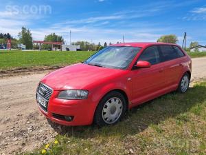 Red Audi A3 2004 in Madona, with an engine capacity of 2.00 L and mileage of 330 thousand km for 2650 €, photo 4 on AUTOMOTO.COM.LV