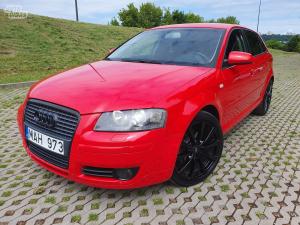 Red Audi A3 2004 in Kaunas, with an engine capacity of 2.00 L and mileage of 285 thousand km for 3200 €, photo 4 on AUTOMOTO.COM.LV