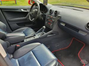 Red Audi A3 2004 in Kaunas, with an engine capacity of 2.00 L and mileage of 285 thousand km for 3200 €, photo 10 on AUTOMOTO.COM.LV