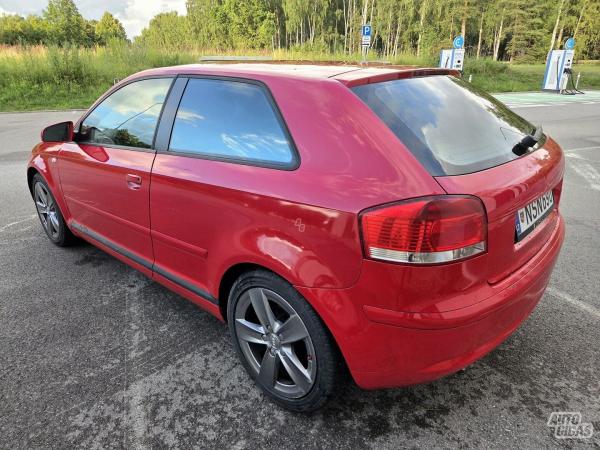 Red Audi A3 2004 in Kaunas, with an engine capacity of 2.00 L and mileage of 367 thousand km for 1350 €, photo 3 on AUTOMOTO.COM.LV