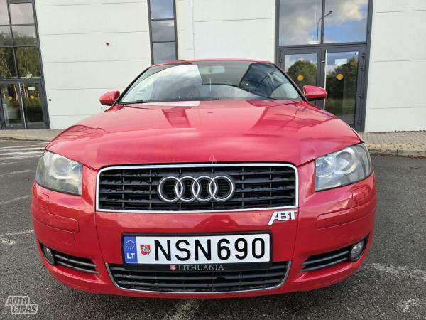 Red Audi A3 2004 in Kaunas, with an engine capacity of 2.00 L and mileage of 367 thousand km for 1350 €, photo 4 on AUTOMOTO.COM.LV