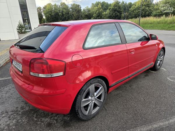Red Audi A3 2004 in Kaunas, with an engine capacity of 2.00 L and mileage of 367 thousand km for 1350 €, photo 7 on AUTOMOTO.COM.LV
