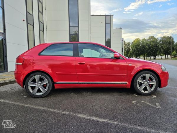 Sarkans Audi A3 2004 Kauņa, ar dzinēja tilpumu 2.00 L un nobraukumu 367 tūkst. km par 1350 €, foto 6 vietnē AUTOMOTO.COM.LV