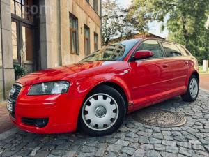 Red Audi A3 2004 in Cesis, with an engine capacity of 2.00 L and mileage of 0 thousand km for 1490 €, photo 5 on AUTOMOTO.COM.LV