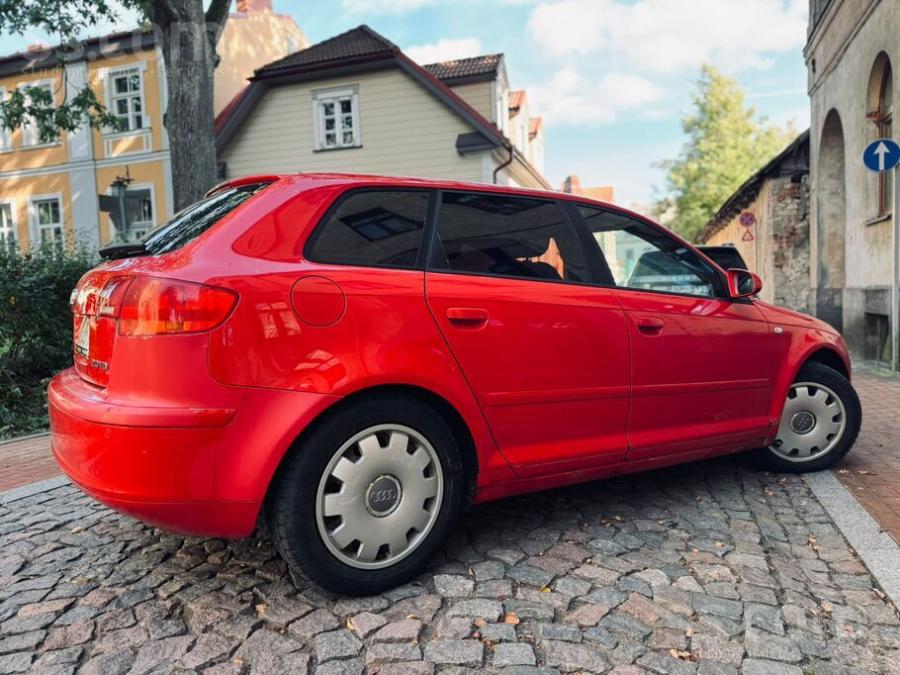 Red Audi A3 2004 in Cesis, with an engine capacity of 2.00 L and mileage of 0 thousand km for 1490 €, photo 7 on AUTOMOTO.COM.LV