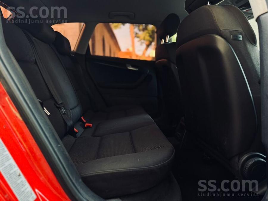 Red Audi A3 2004 in Cesis, with an engine capacity of 2.00 L and mileage of 0 thousand km for 1490 €, photo 10 on AUTOMOTO.COM.LV