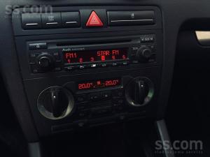 Red Audi A3 2004 in Cesis, with an engine capacity of 2.00 L and mileage of 0 thousand km for 1490 €, photo 14 on AUTOMOTO.COM.LV