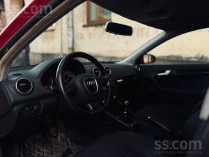 Red Audi A3 2004 in Cesis, with an engine capacity of 2.00 L and mileage of 0 thousand km for 1490 €, photo 17 on AUTOMOTO.COM.LV