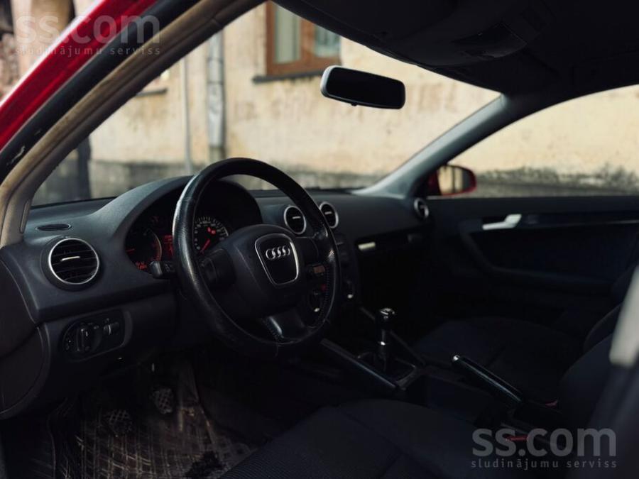 Red Audi A3 2004 in Cesis, with an engine capacity of 2.00 L and mileage of 0 thousand km for 1490 €, photo 17 on AUTOMOTO.COM.LV