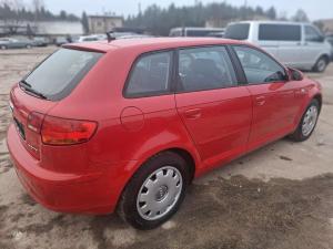 Red Audi A3 2005 in Utena, with an engine capacity of 1.97 L and mileage of 280 thousand km for 2250 €, photo 7 on AUTOMOTO.COM.LV