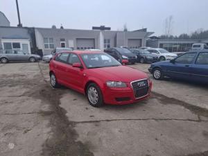 Red Audi A3 2005 in Utena, with an engine capacity of 1.97 L and mileage of 280 thousand km for 2250 €, photo 16 on AUTOMOTO.COM.LV