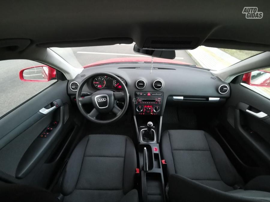 Sarkans Audi A3 2005 Klaipėda, ar dzinēja tilpumu 1.90 L un nobraukumu 341 tūkst. km par 2150 €, foto 5 vietnē AUTOMOTO.COM.LV