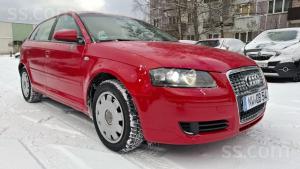 Red Audi A3 2005 in Daugavpils, with an engine capacity of 2.00 L and mileage of 269 thousand km for 2750 €, photo  on AUTOMOTO.COM.LV