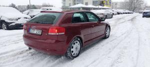 Red Audi A3 2005 in Vilnius, with an engine capacity of 1.60 L and mileage of 268 thousand km for 1550 €, photo 5 on AUTOMOTO.COM.LV