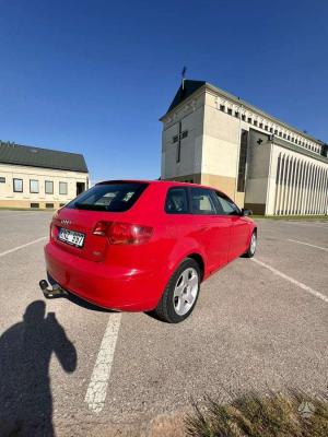 Red Audi A3 2005 in Kaunas, with an engine capacity of 1.90 L and mileage of 385 thousand km for 1350 €, photo 13 on AUTOMOTO.COM.LV