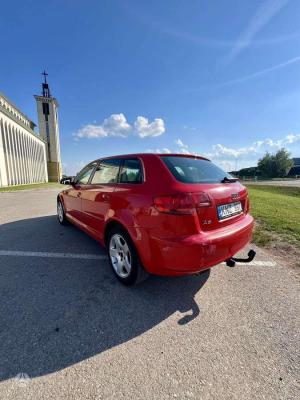 Red Audi A3 2005 in Kaunas, with an engine capacity of 1.90 L and mileage of 385 thousand km for 1350 €, photo 14 on AUTOMOTO.COM.LV