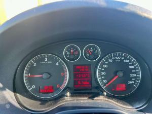 Red Audi A3 2005 in Kaunas, with an engine capacity of 1.90 L and mileage of 385 thousand km for 1350 €, photo 20 on AUTOMOTO.COM.LV